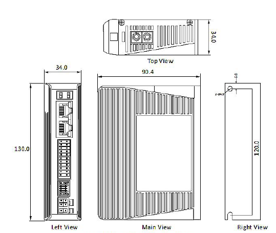 CS2RS-D503 (24-50 Vdc, 0.5-3Amp，Modbus based on RS485)