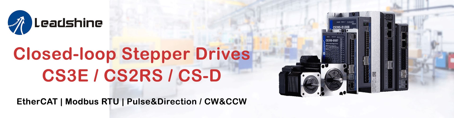 Leadshine Closed-loop Stepper Drives - Motion Control Products